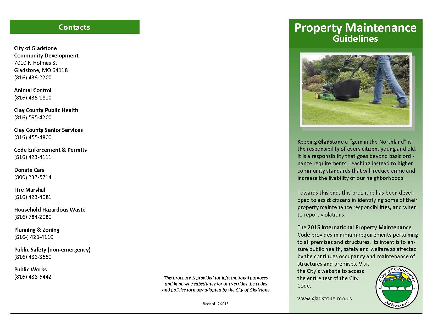 City of Gladstone, Missouri